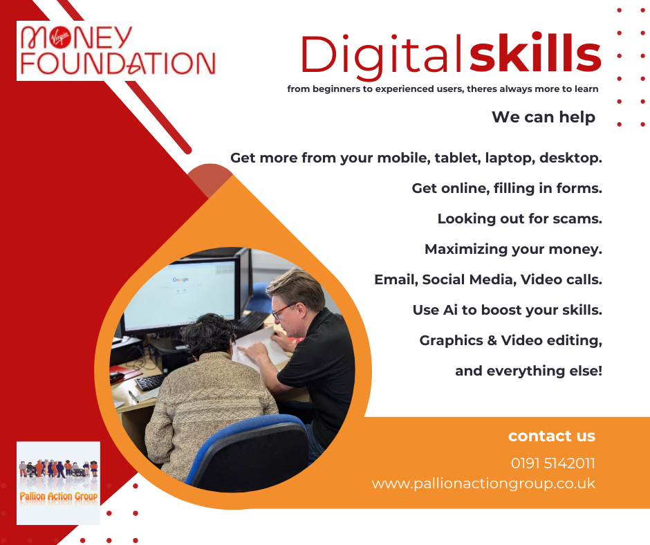 Digital Skills – Pallion Action Group